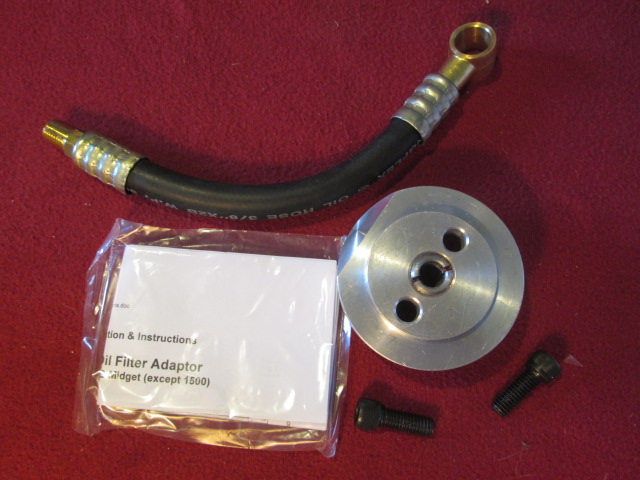 Spin-on Oil Filter Adapter, Sprite/Midget, New - Rogers Motors
